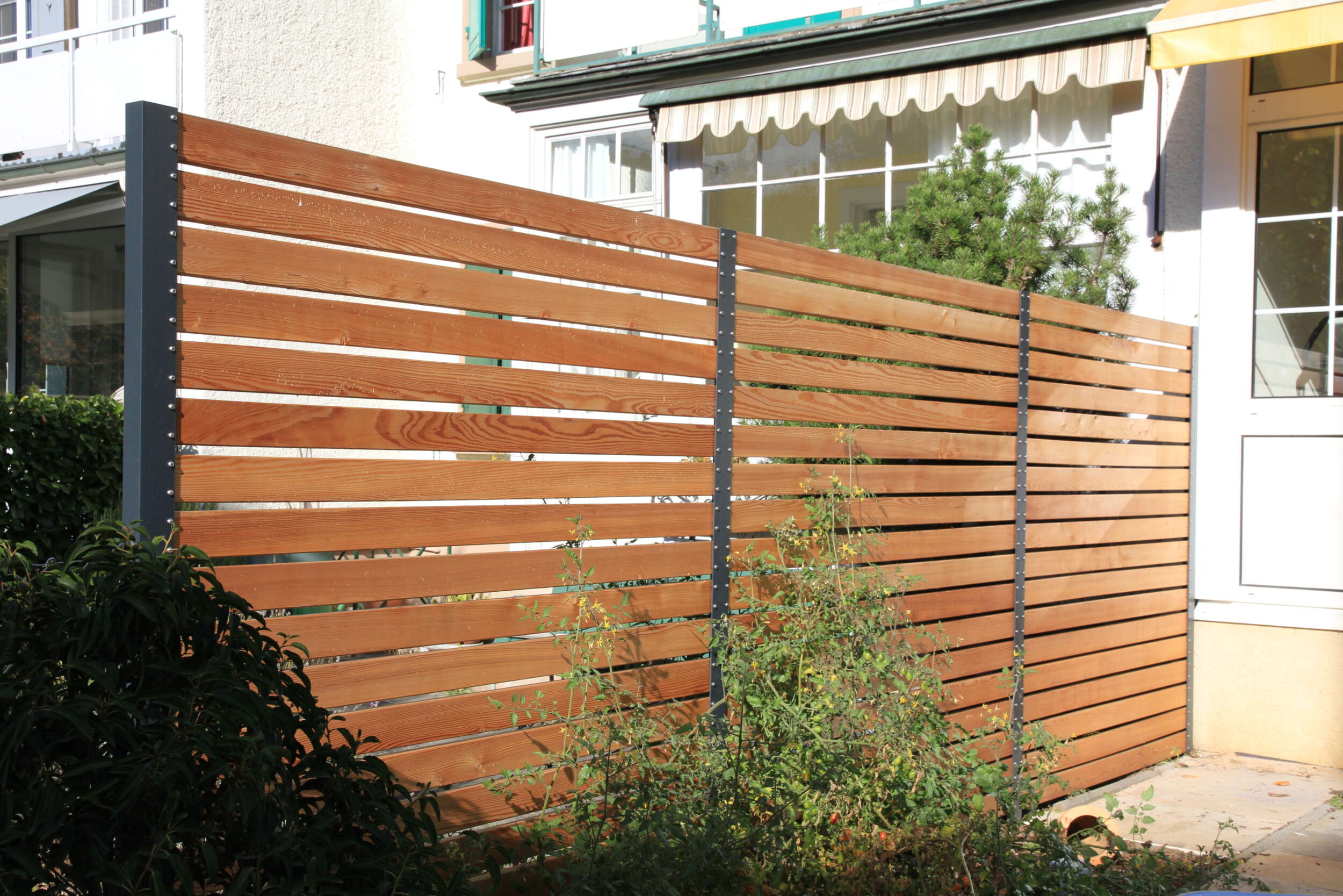 Garten Sichtschutzwande Holz